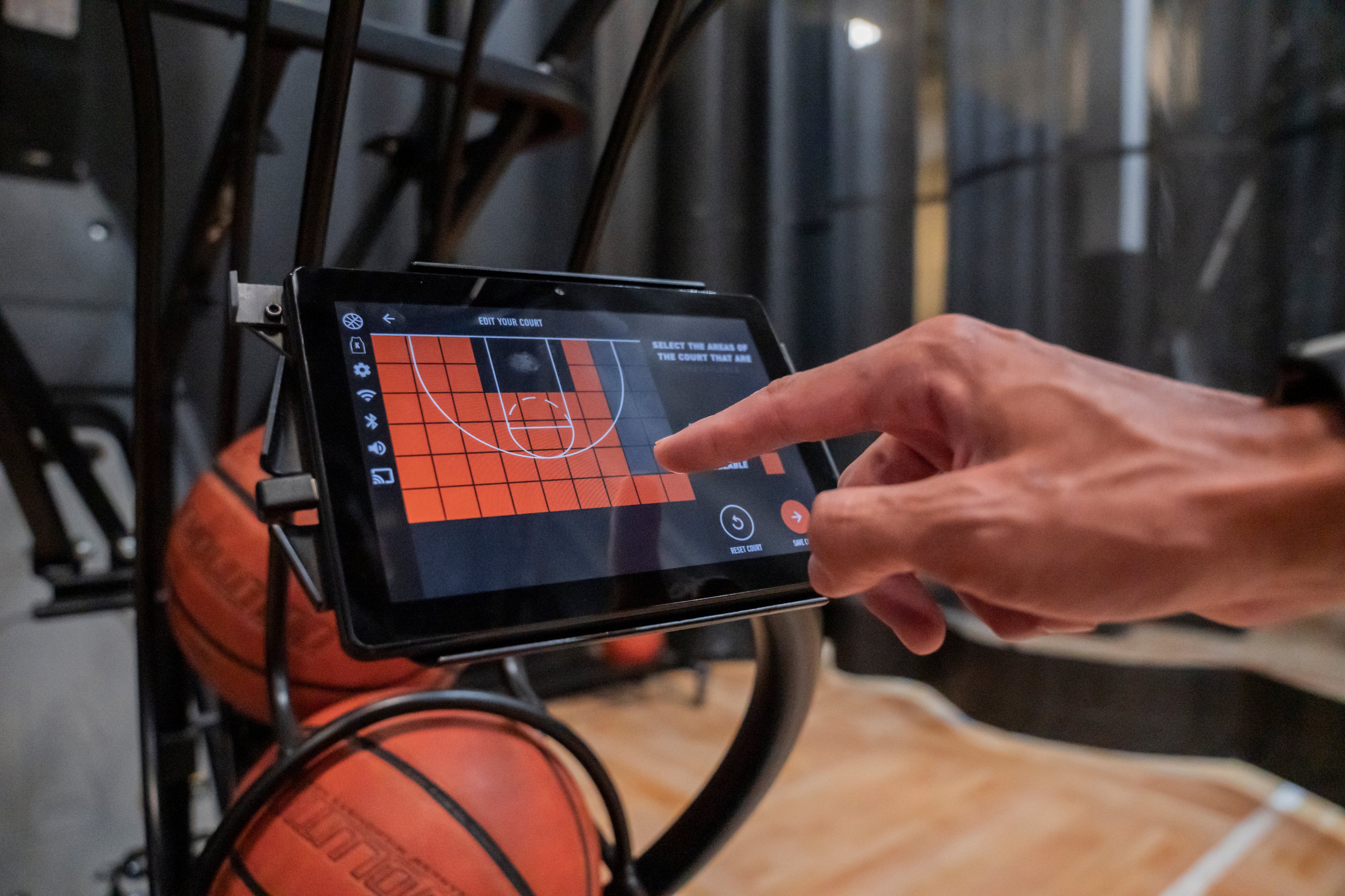 Edit Your Court: only on DR. DISH SHOOTING MACHINES