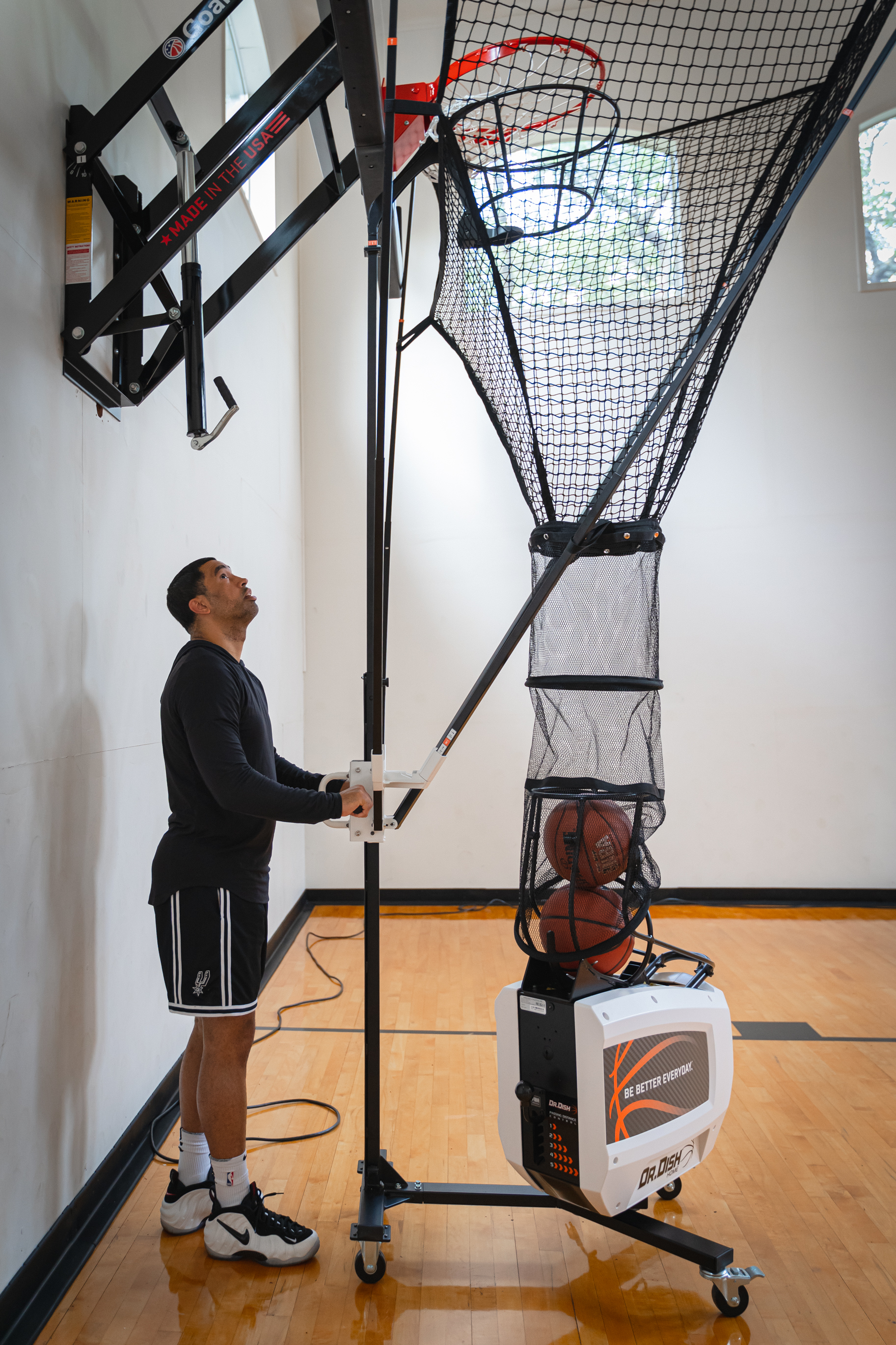 Spurs General Manager Brian Wright Shares Why he Trains with Dr. Dish